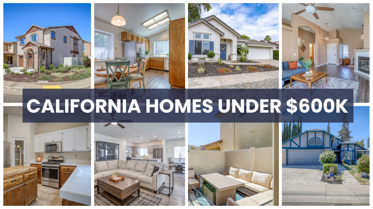 California Homes under $600k and a Dual Master Listing