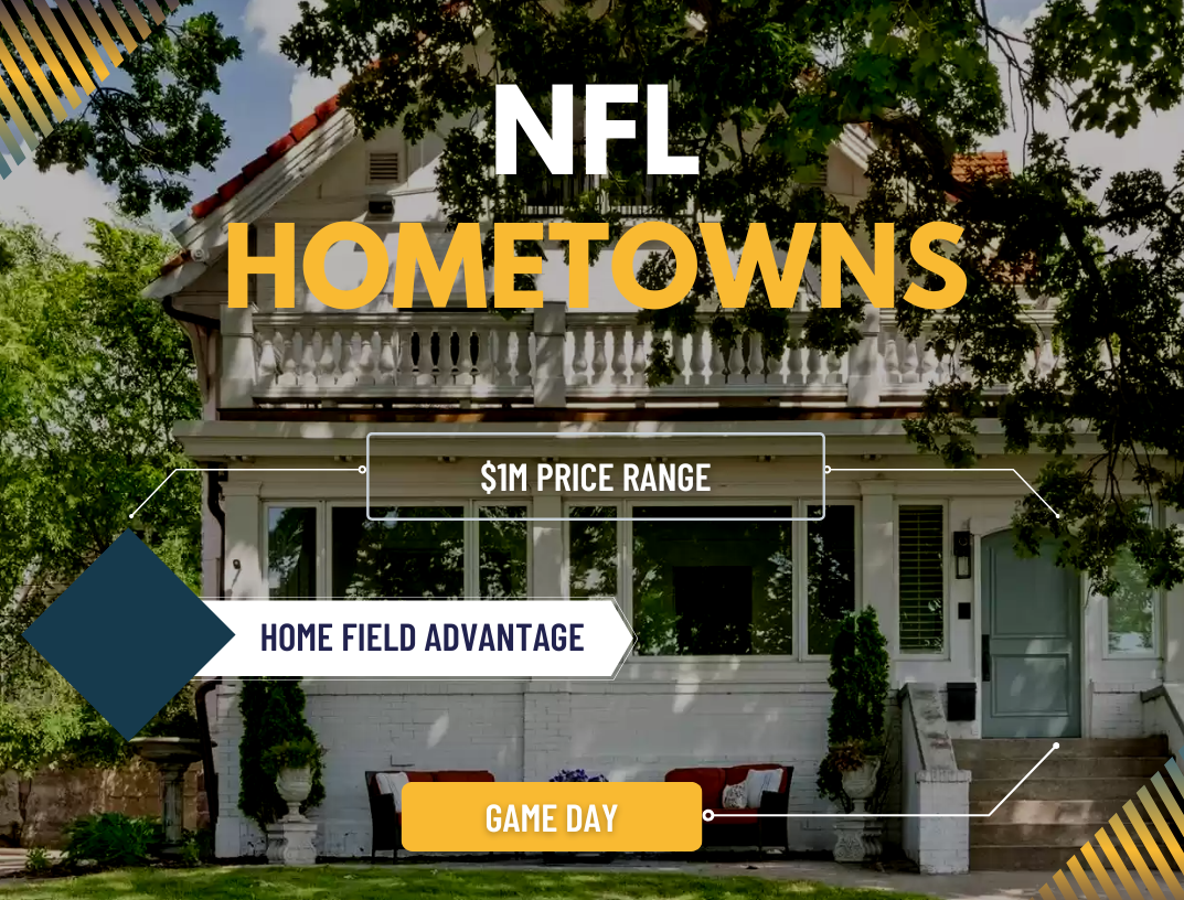What a $1M Home Looks Like In All 32 Pro Football Cities