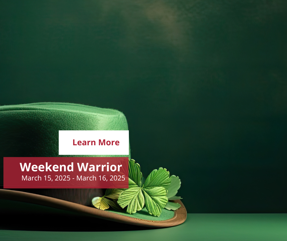 Weekend Warrior: March 15-16, 2025 | Amy Jones Group