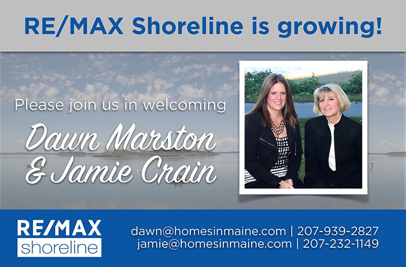 Shoreline is Growing... Welcome Dawn Marston and Jamie Crain!