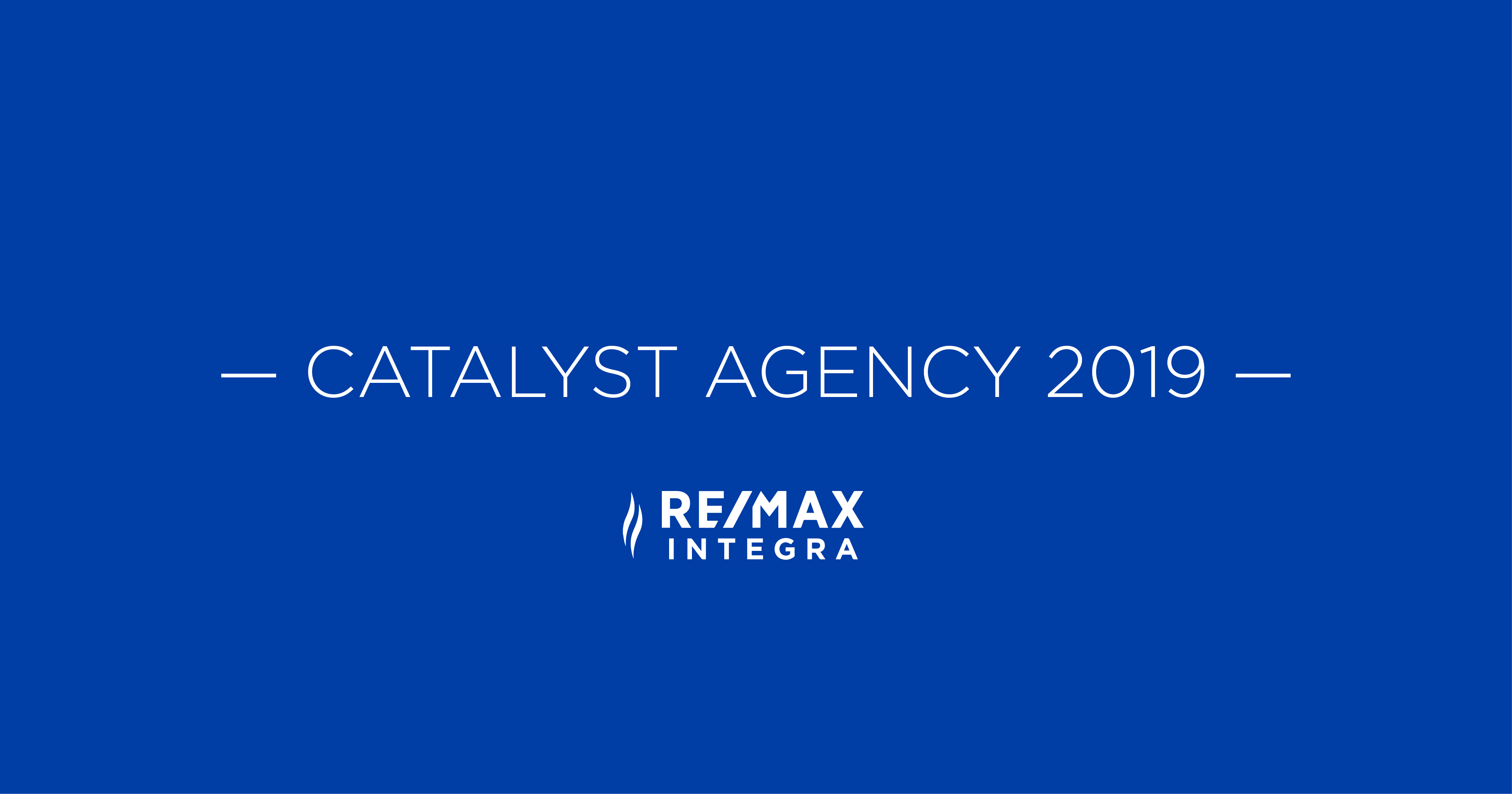 RE/MAX Shoreline Recognized Nationally as Catalyst Agency For 2019