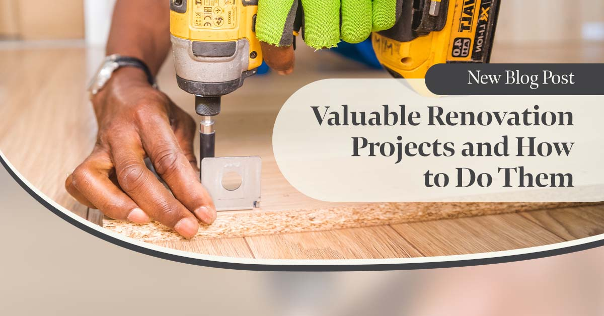 Valuable Renovation Projects for Canadian Homeowners and How to Do Them