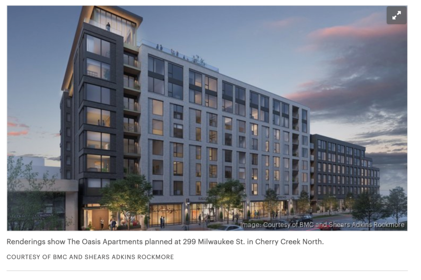 The Oasis Apartments, at 299 Milwaukee St