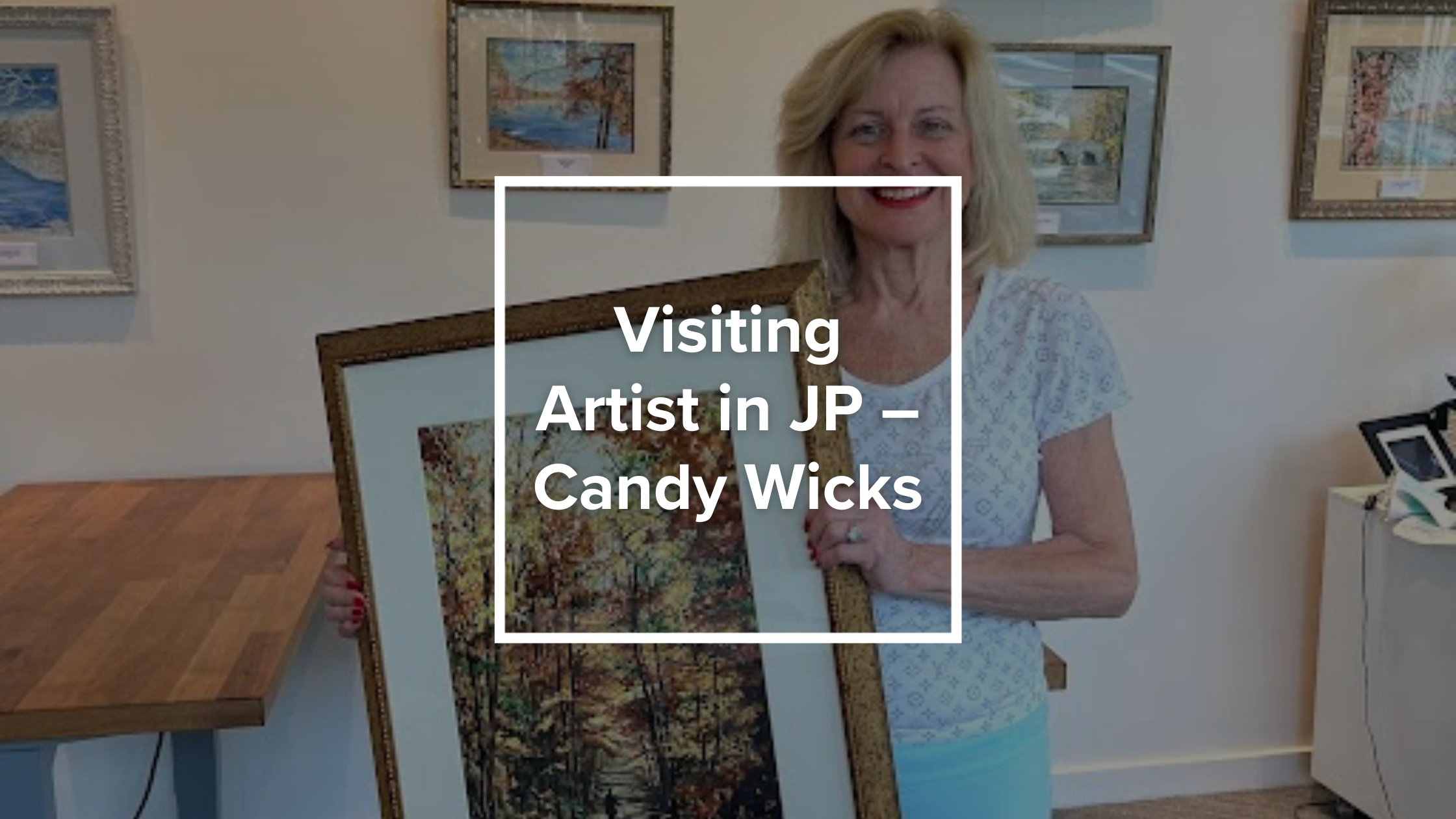 Visiting Artist in JP – Candy Wicks