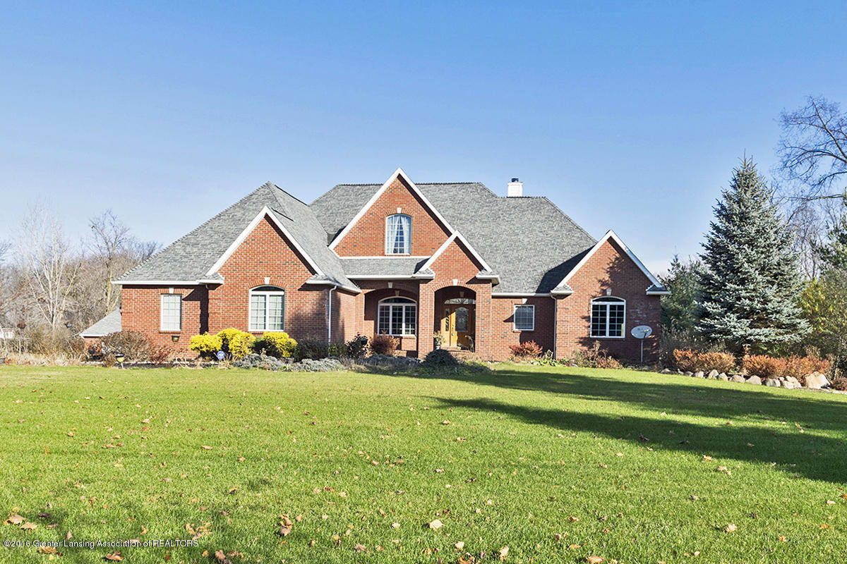 Come Explore This Gorgeous River Front Home In Dimondale, MI.