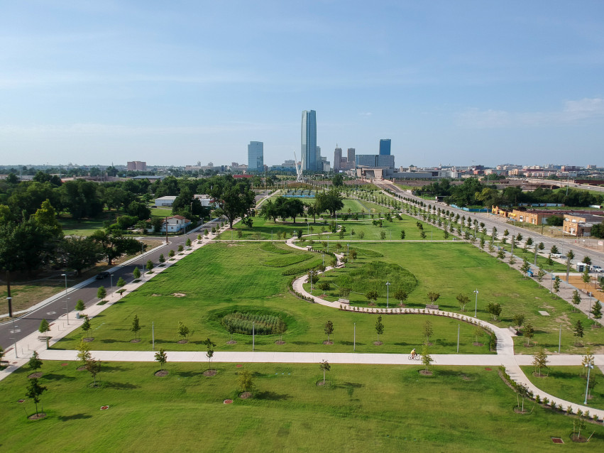 Top 10 Parks and Green Spaces in OKC's Urban Core