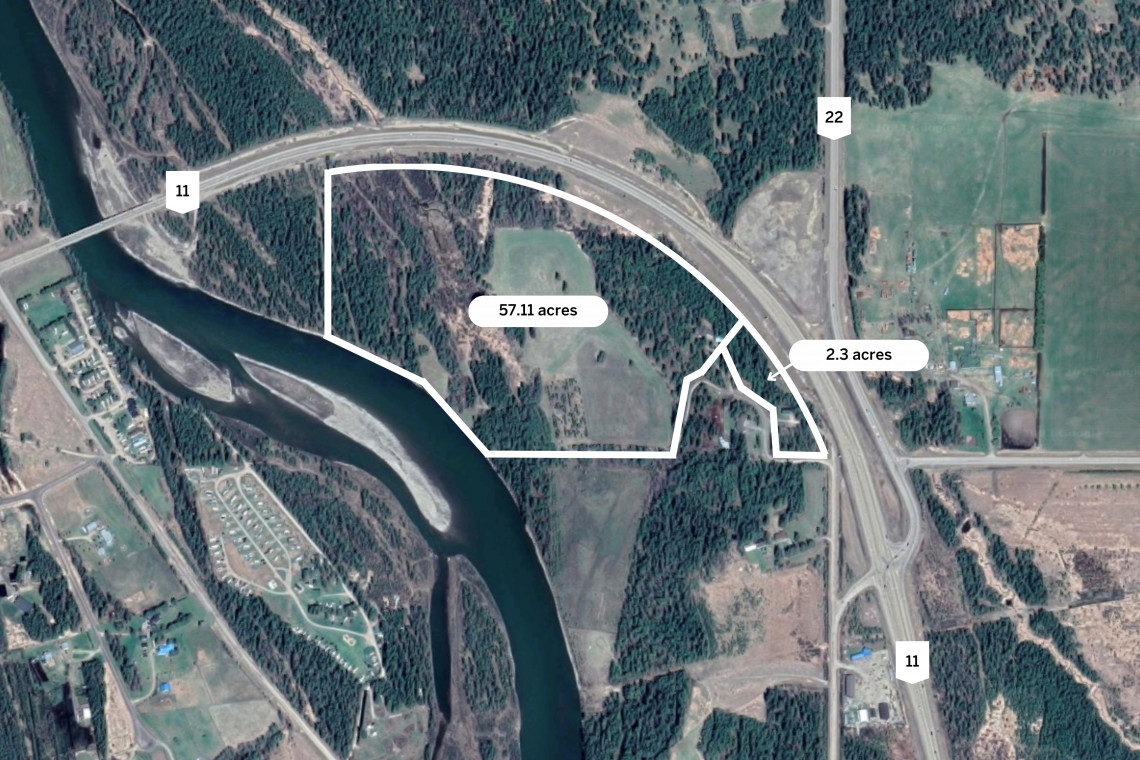 60 acres | Rocky Mountain House, Alberta| Ready for Development of ...