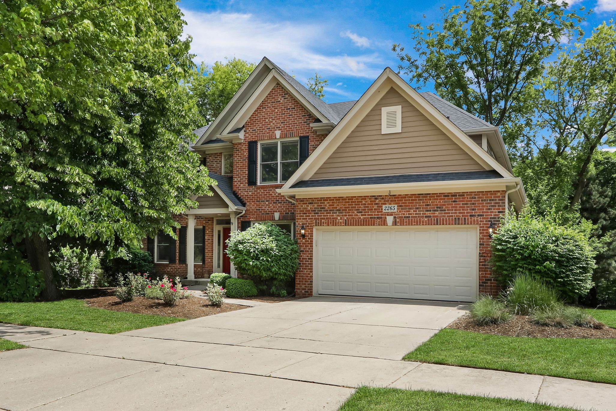 Before & After 2265 Red Maple Ln. 2023