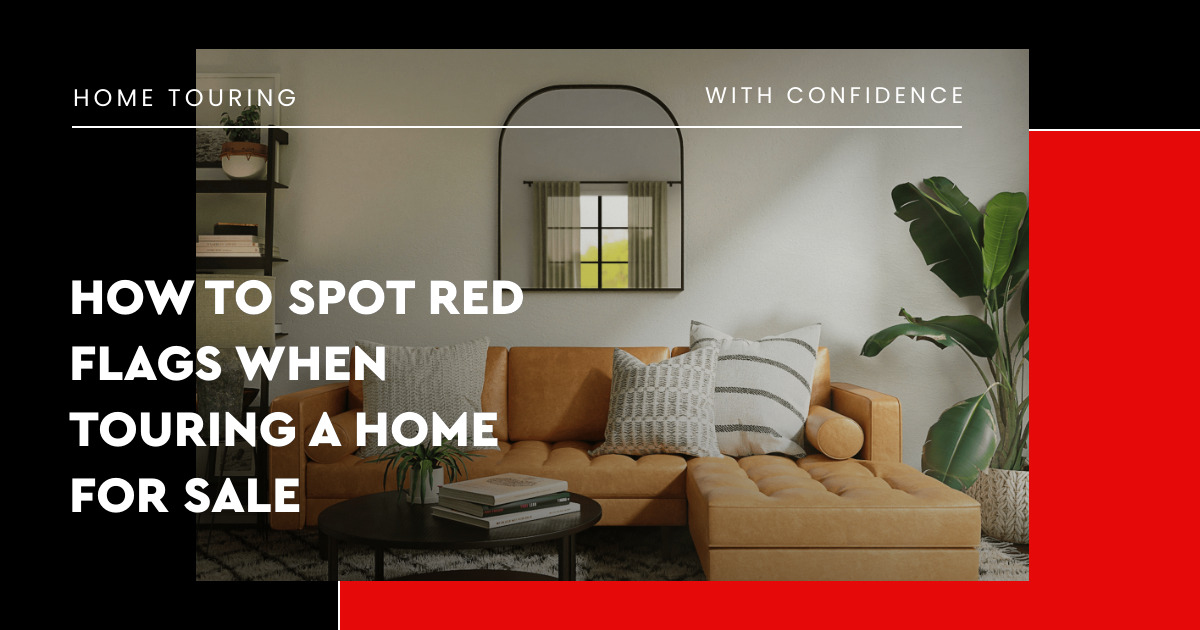 How to Spot Red Flags When Touring a Home for Sale