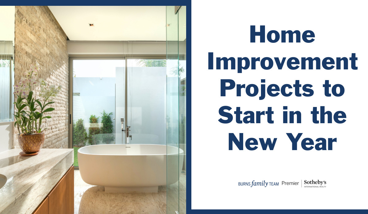 Home Improvement Projects to Start in the New Year