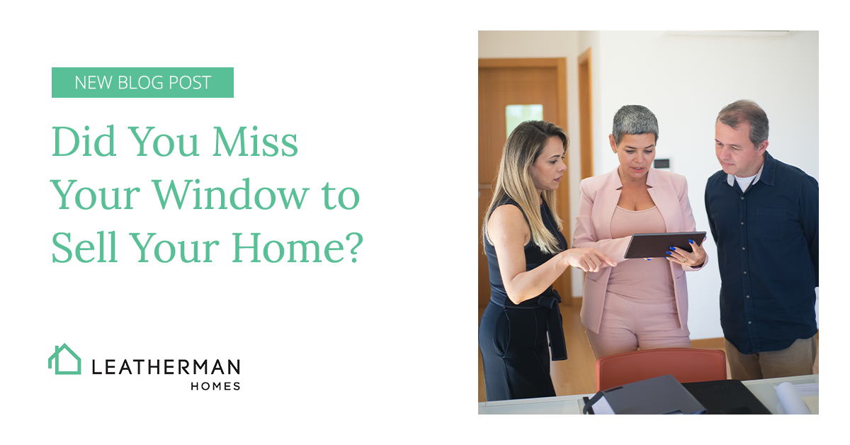 Is the Seller's Market Coming to an End?