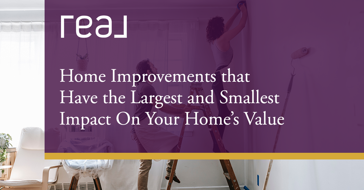 Home Improvements that Have the Largest and Smallest Impact On Your Home’s Value