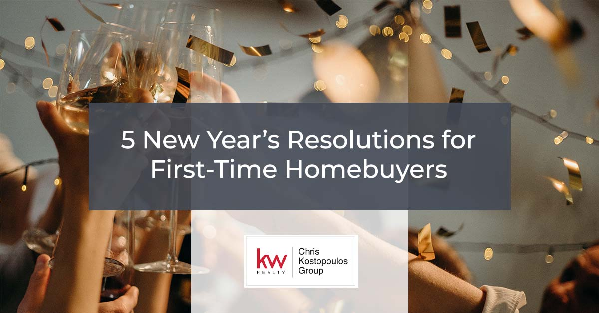 5 New Year's Resolutions for First-Time Homebuyers