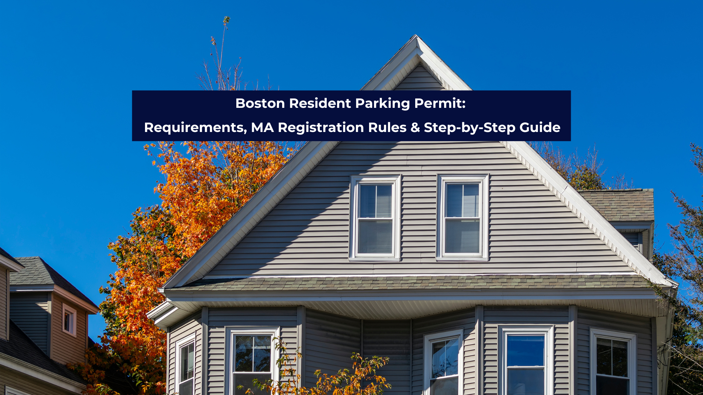 Boston Resident Parking Permit: Requirements, MA Registration Rules ...