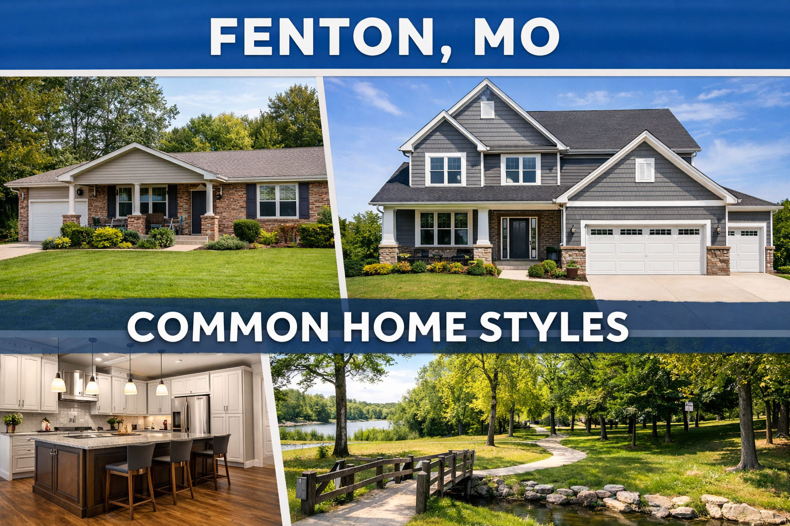 Fenton, MO Housing Types: Most Common Home Styles Buyers Will Find