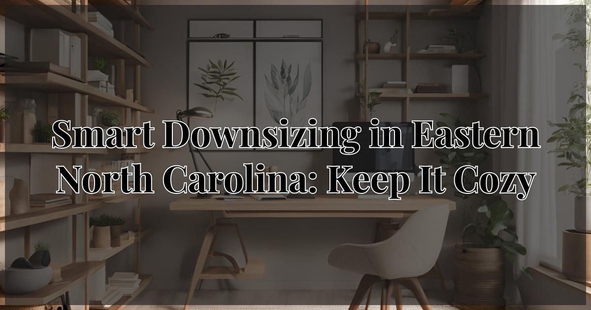 Smart Downsizing in Eastern North Carolina: Keep It Cozy