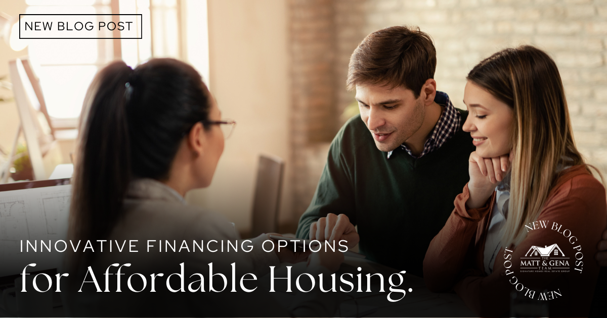 Innovative Financing Options for Affordable Housing