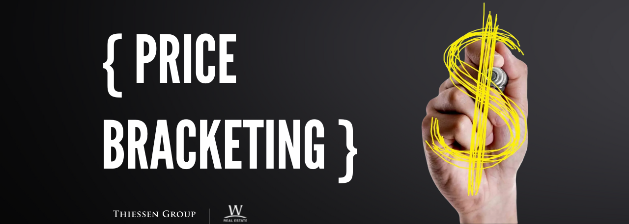 What is price bracketing in real estate