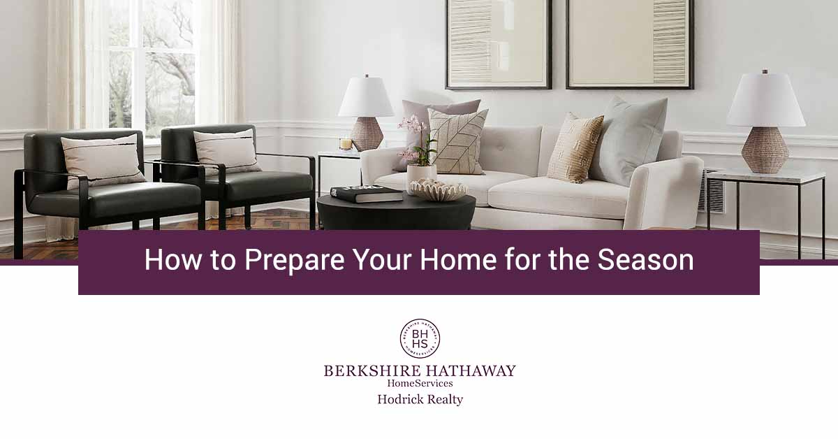 Preparing Your Home for Fall or Winter Showings