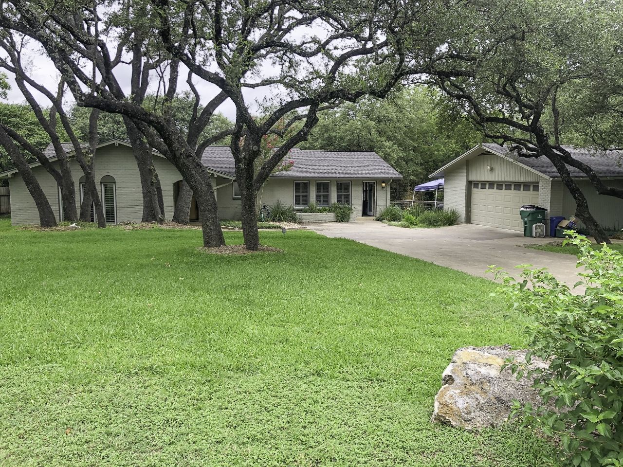 Ranch style home on .46 acres in Northwest Austin