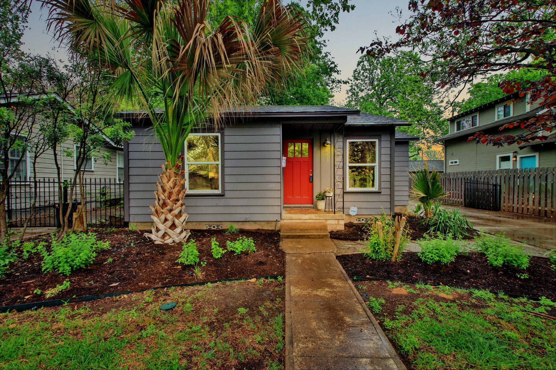 Vibrant cottage for sale in Austin's Rosedale neighborhood