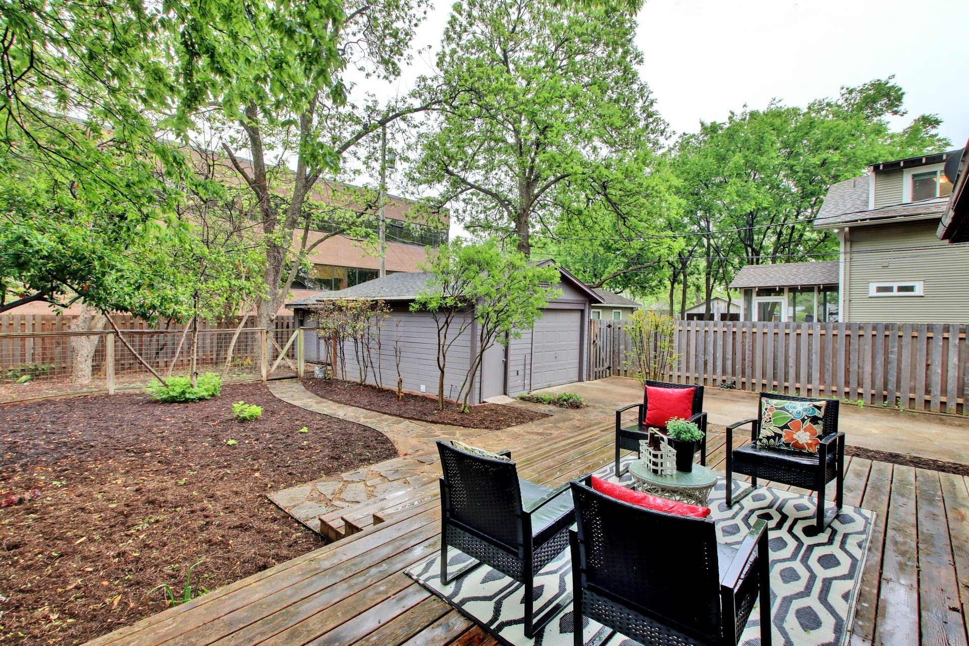 Vibrant cottage for sale in Austin's Rosedale neighborhood