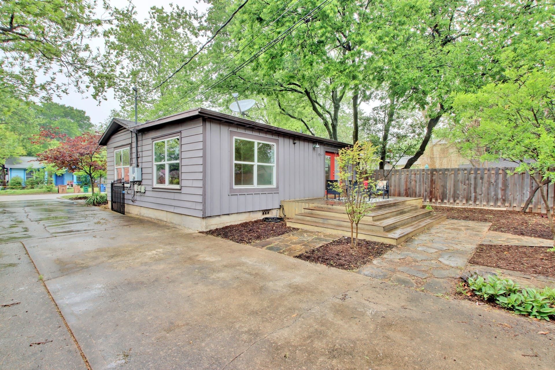 Vibrant cottage for sale in Austin's Rosedale neighborhood