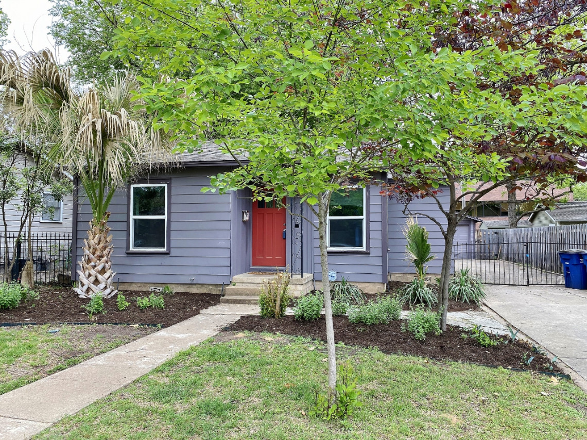 Vibrant cottage for sale in Austin's Rosedale neighborhood