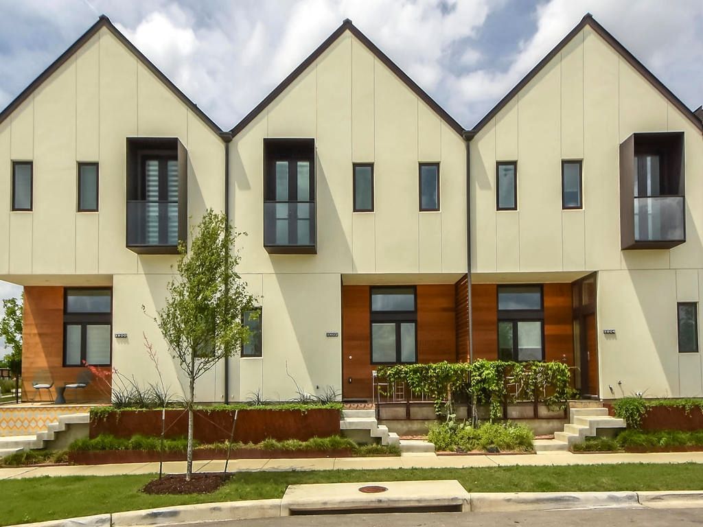 Mueller neighborhood in Austin, Texas