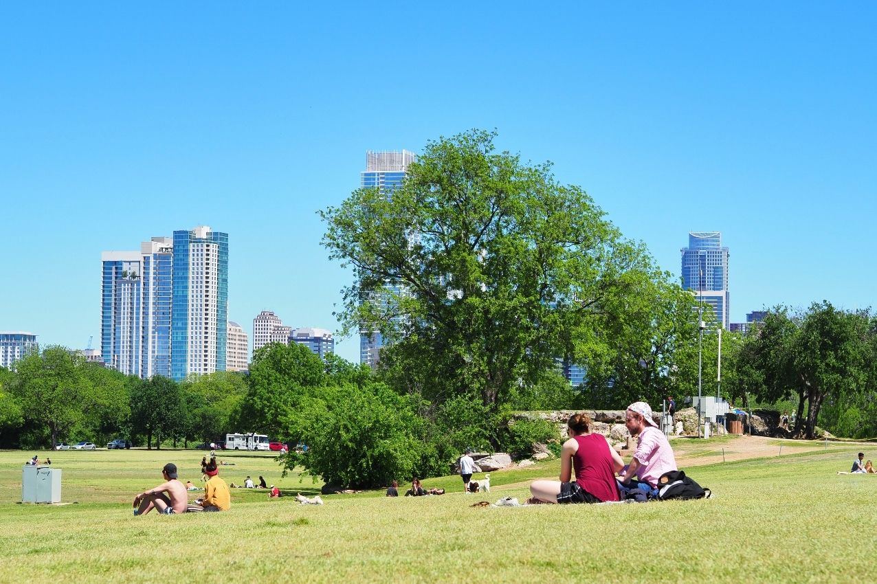 Barton Hills neighborhood in Austin, Texas