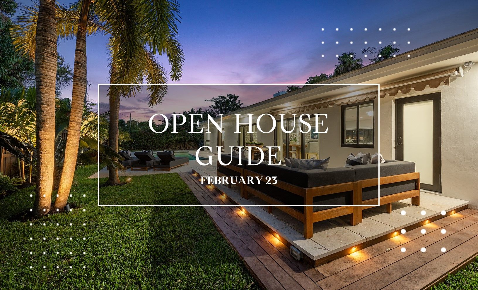 Sunday Open House Guide | February 23rd