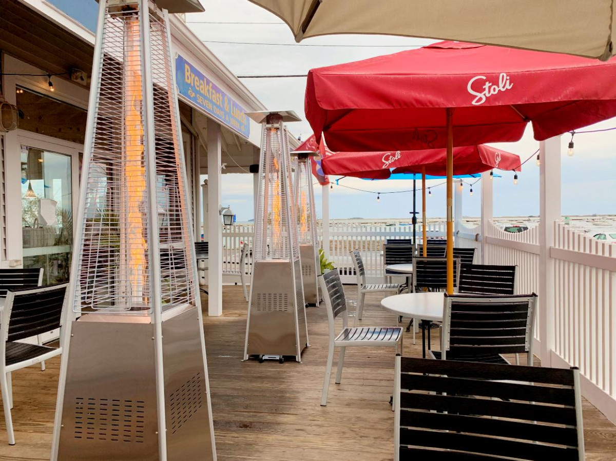 South Shore & Upper Cape Restaurants with HEATED Outdoor Dining