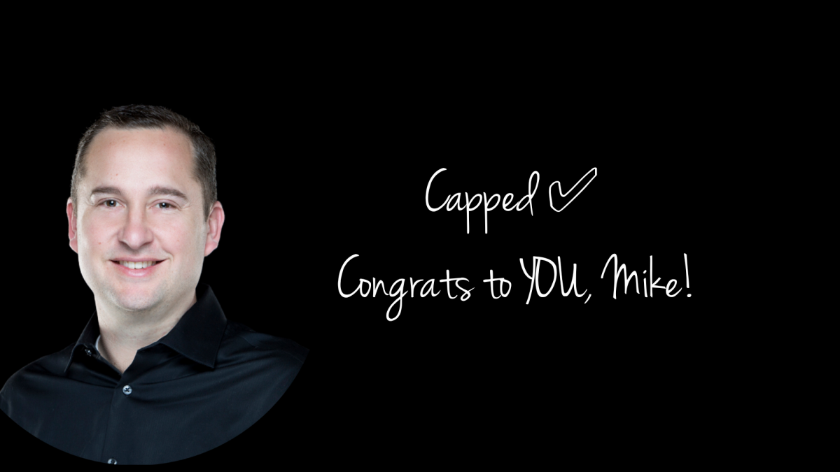 Congrats Mike!